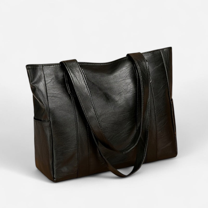 Gracy - Chic sac en cuir avec bandoulière réglable – Québec Élégance